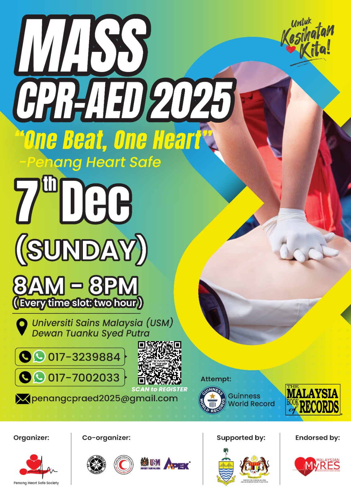 Pearl@USM: AKTIVITI PELAJAR - JEMPUTAN PENYERTAAN PELAJAR PPPJJ BAGI MENJAYAKAN PROGRAM MASS CPR ...